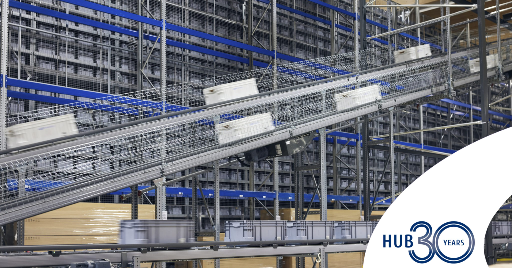 3PL automated warehouse - HUB logistics